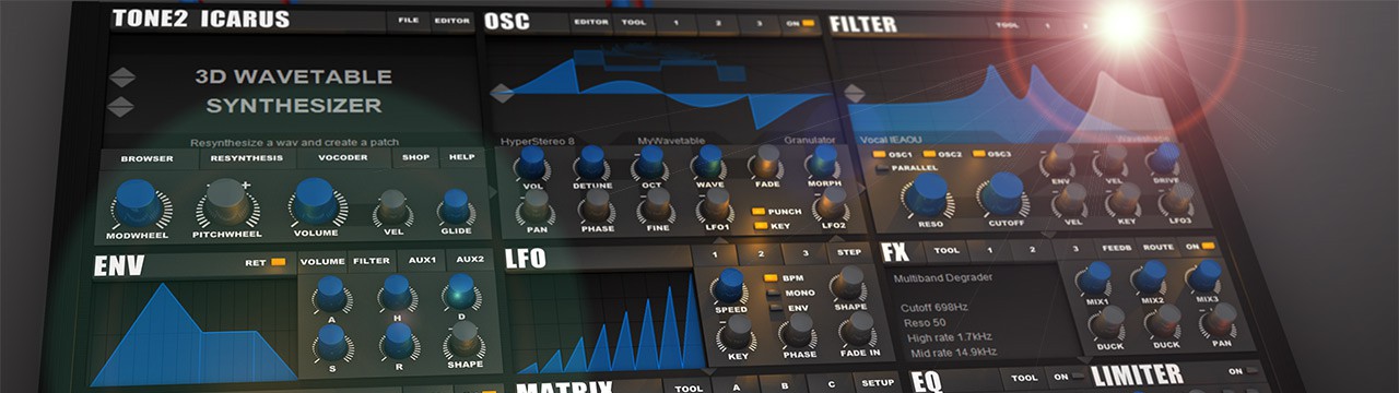 Icarus VST AU plugin - Technical details